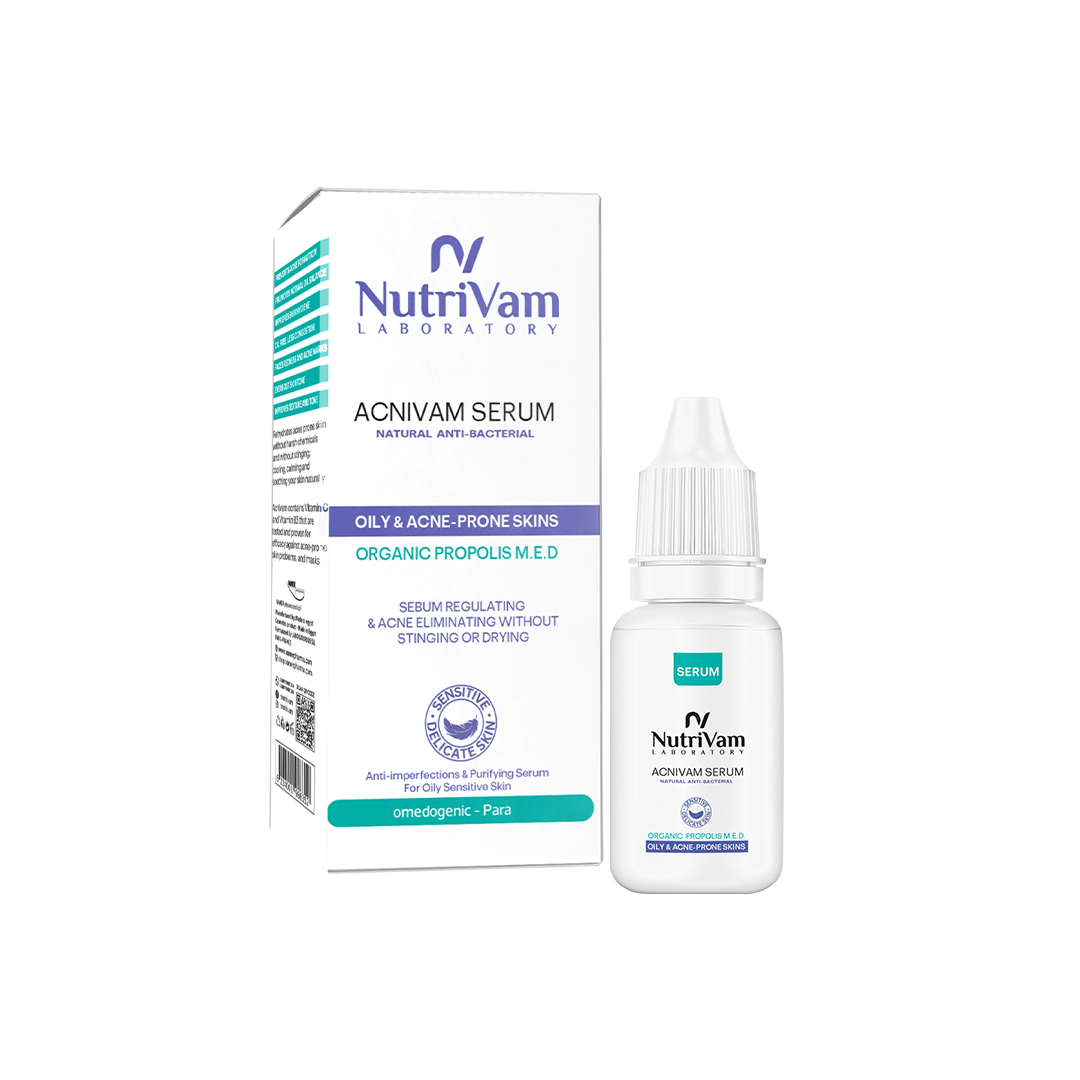 Nutrivam Acnevam Serum – Clear & Smooth Skin – Vamer Pharma