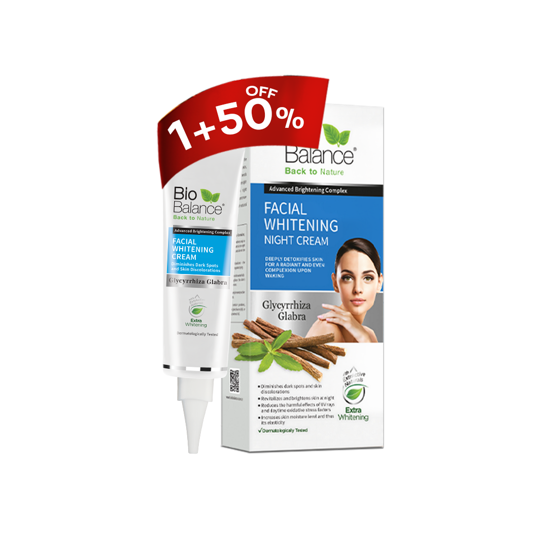 Facial Whitening Cream Biobalance Night Cream 55ml for Glow